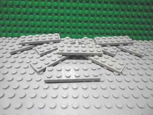 Lego 10 Light Bluish Gray 2x6 base plate NEW | eBay