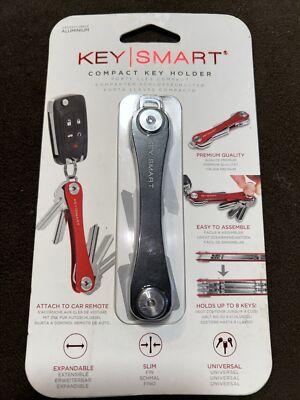 KeySmart Aluminum Black Compact Key Organizer Key Holder KS019-BLK | eBay