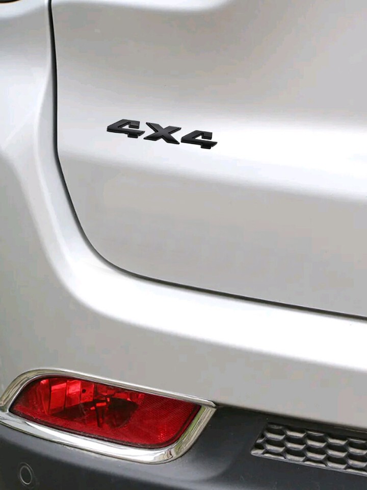 4X4 Badge Decal 4X4 Emblem Car Badge Sticker 3D Car ABS Stickers | eBay