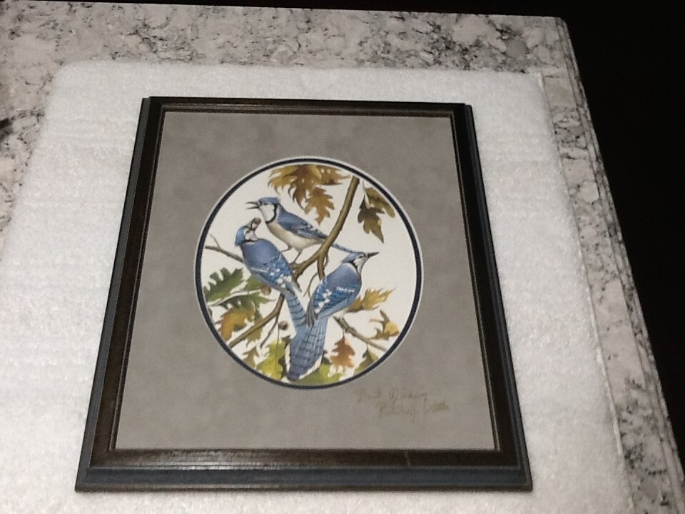 Patrick J. Costello Signed Framed Oval Matted Print Blue Jays | eBay