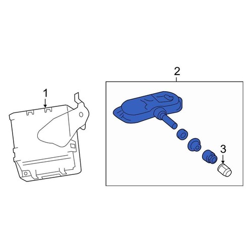 For Toyota Camry 2007-2011 Toyota 4260733012 Tire Valve Stem | eBay