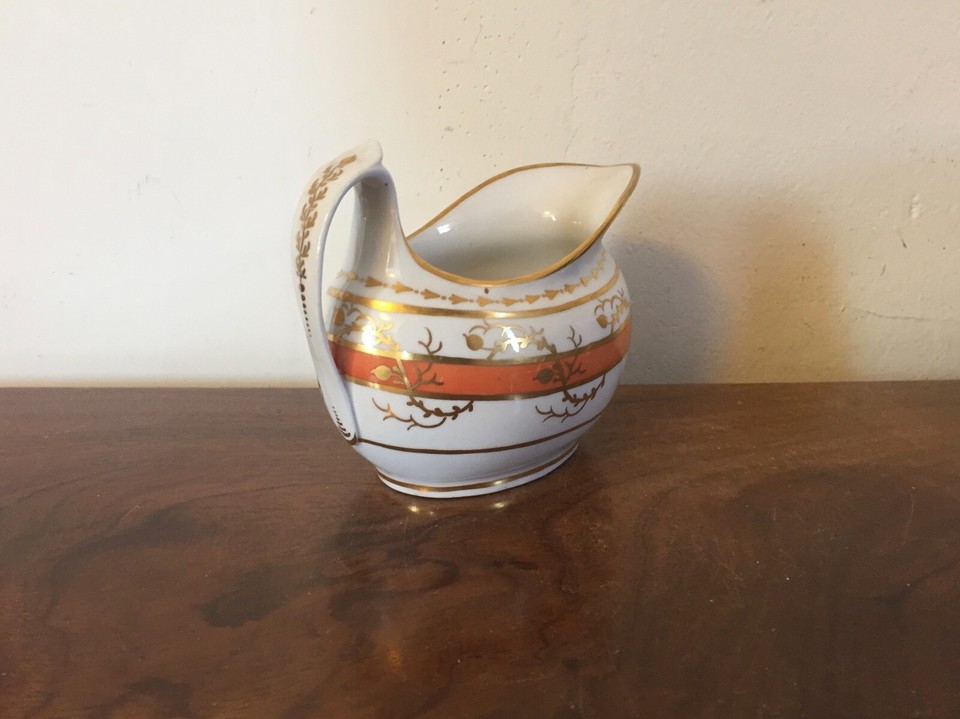 Antique English Regency Worcester Flight Barr Porcelain Creamer Cream ...