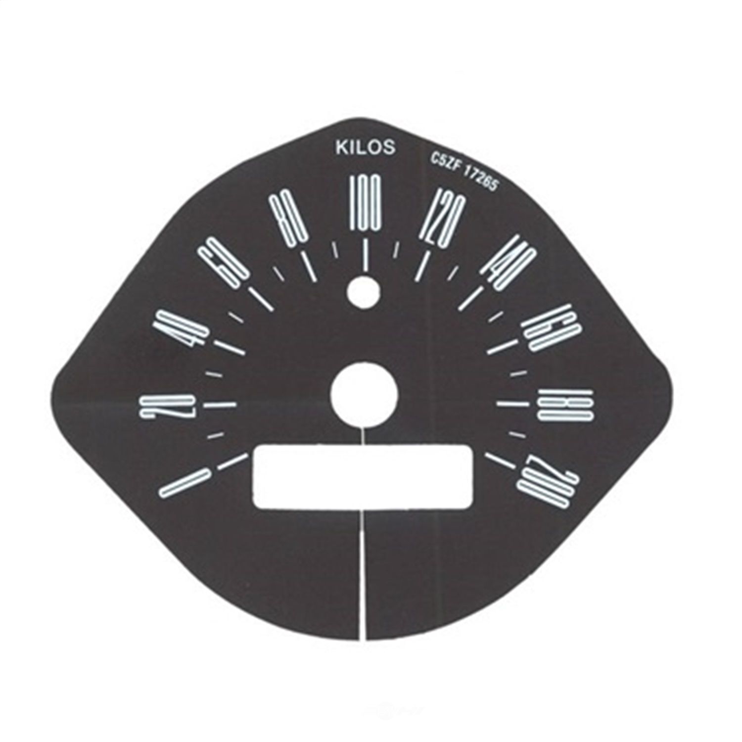 Gauge Face Overlay-Speedometer Overlay SCOTT DRAKE fits 1966 Ford ...