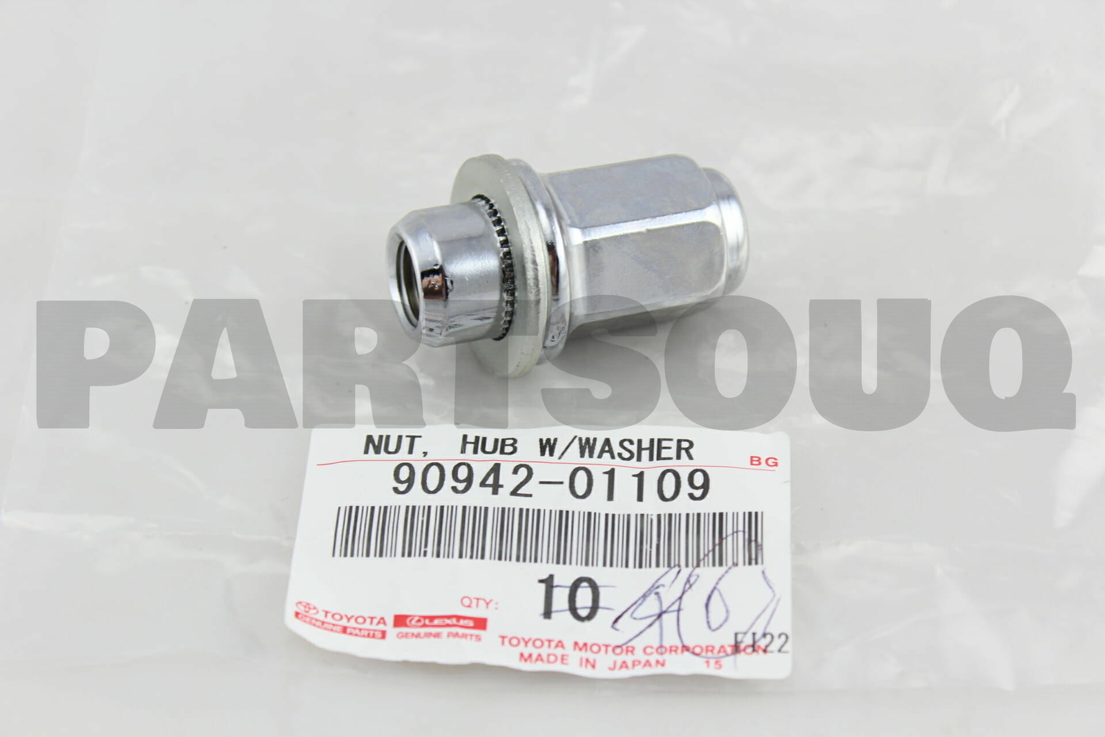 9094201109 Genuine Toyota NUT, HUB (FOR AXLE) 90942-01109 | eBay