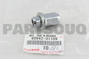9094201109 Genuine Toyota NUT, HUB (FOR AXLE) 90942-01109 | eBay