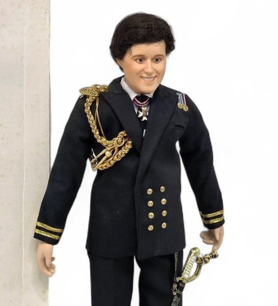 Danbury Mint Prince Andrew Porcelain Doll 19" Royal Wedding Original ...