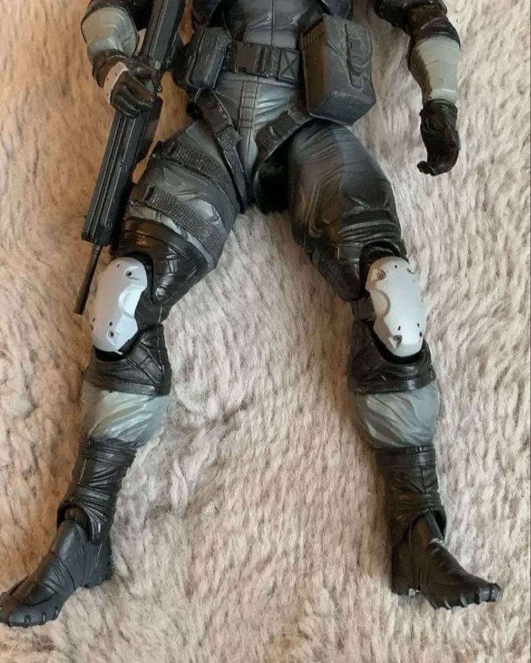 Square Enix Play Arts Kai Metal Gear Solid SOLID SNAKE Figure 25th NO ...