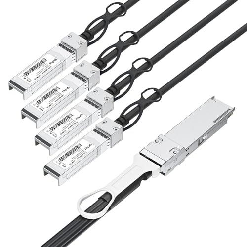 40G QSFP to 4x10G SFP Breakout DAC Cable 0.5m Cisco | eBay