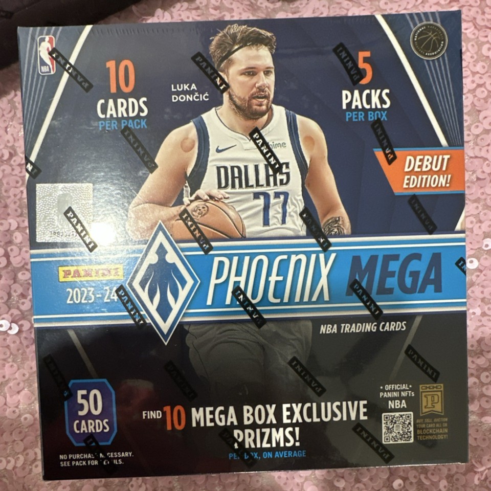 Panini Phoenix Mega 2023-24 NBA Luka Dončić 1 Box 50 Cards Prizms | eBay