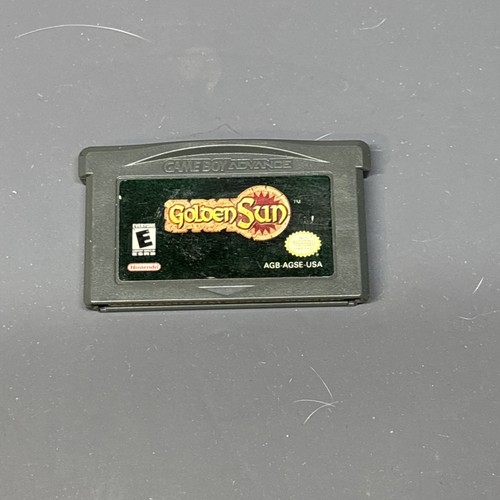 Golden Sun (Nintendo Game Boy Advance 2002) GBA Authentic 45496731489| eBay