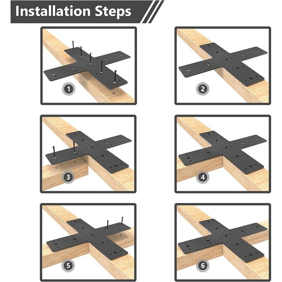 Cross Patch Bracket for Structural Reinforcement of For Trusses ...
