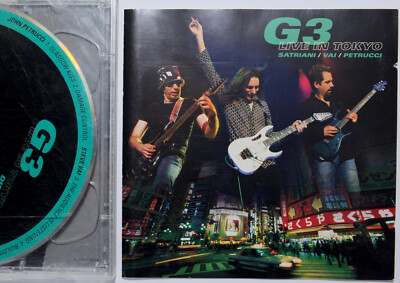 G3 live in Tokyo Guitar Hero Metal Satriani Vaï Petrucci double album ...