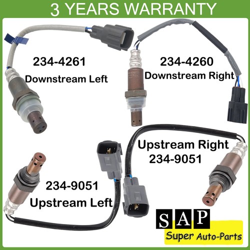4X Up+Downstream Oxygen Sensor For Toyota 4Runner Tacoma 2005-06 FJ ...