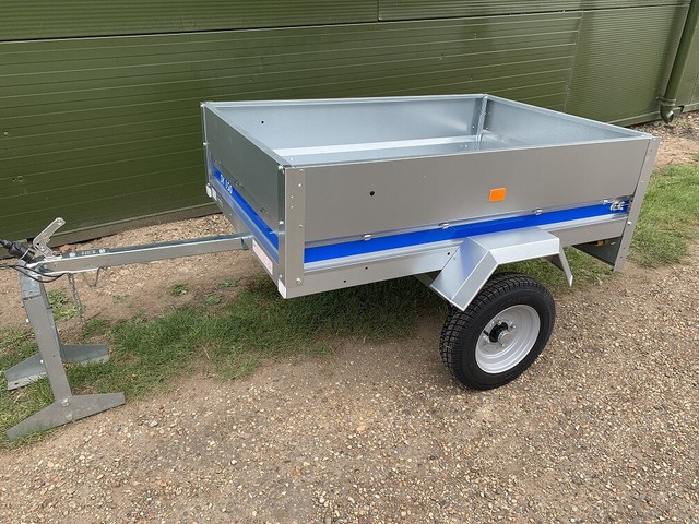 Maypole 6815 General Purpose Small Trailer With Mesh Sides and Cover ...