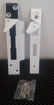 Zoo Hardware Face Plate & Latch Lock Strike Plate Pack For 3 & 5 Lever ...