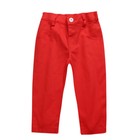 2PCS Toddler Kids Baby Boys Outfits Denim Shirt Tops +Red Pants Kids ...