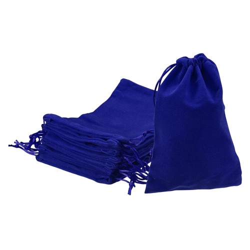 Velvet Drawstring Bags 5.91x7.87 Inch Gift Bags Jewelry Pouches Dark ...