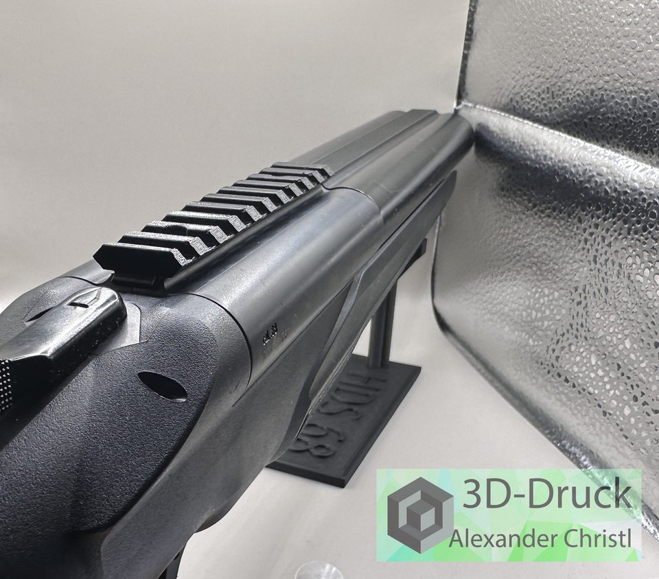 Picatinnyset für Umarex HDS68 22mm Rail Schiene Red Dot Montage HDS 68 ...