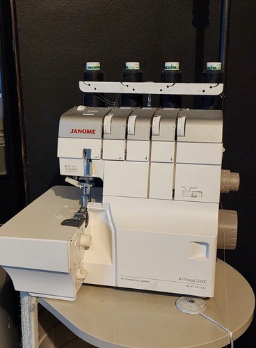 Janome AirThread 2000D Professional Serger Overlock - NEW out of box THREAD INC | eBay