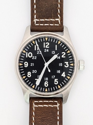 Men's Pilot 24 Jewel Automatic Watch. New w/o Tags. With Box & Manual ...