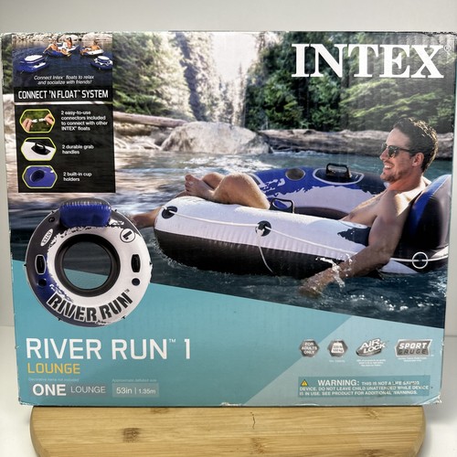 Intex River Run I Sport Lounge 53 inch Inflatable Water Float for sale ...