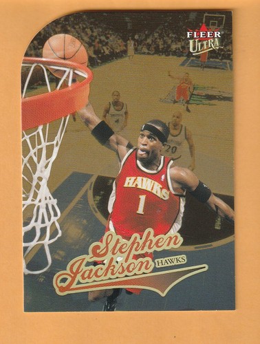 Stephen Jackson Atlanta Hawks 2004-05 Ultra Gold Medallion #120 2B | eBay
