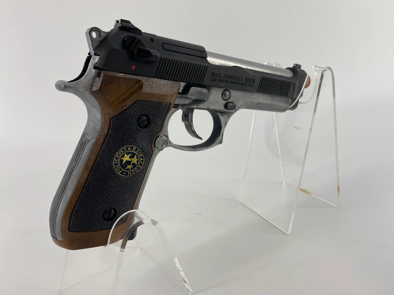 STARS Samurai Edge Pistol Replica - Stage Safe Resident Evil Cosplay ...