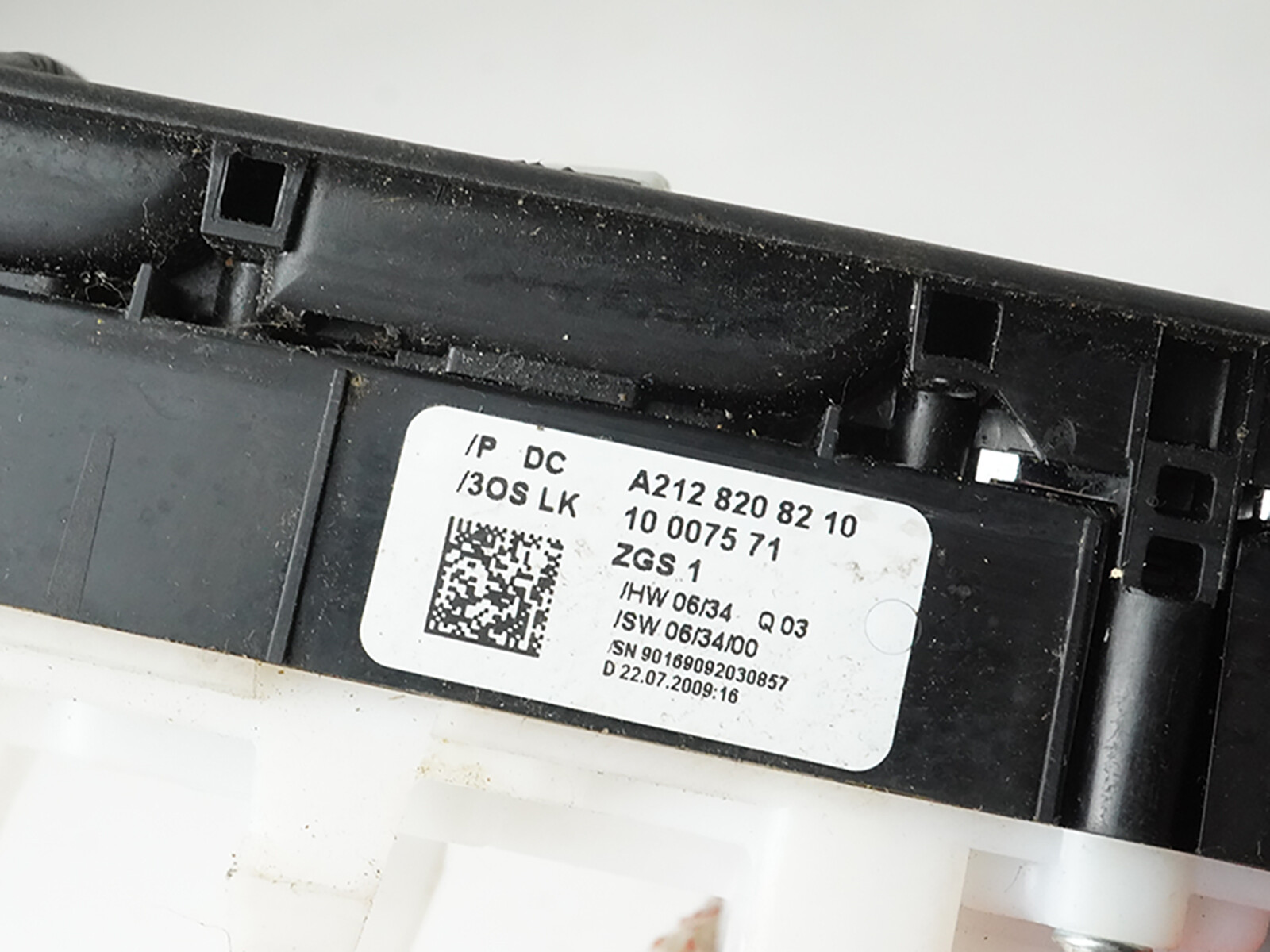 2012 Mercedes Benz C Class W204 Master Power Window Control Switch Unit ...