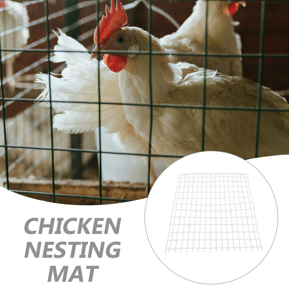 Chicken Floor Mat Small Animal Feet Pad Cage Resting Mat Chicken Cage ...