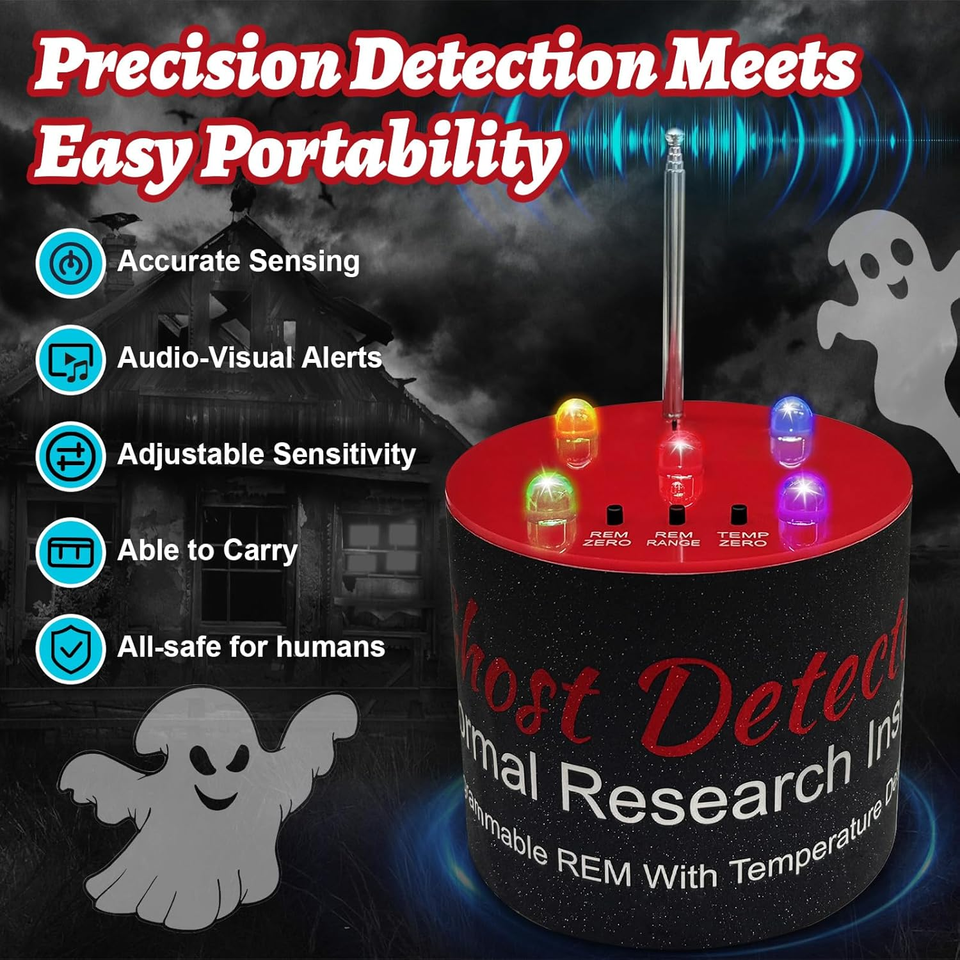Ultimate Ghost Hunting Kit: EMF & Temperature Detection Tools Included ...