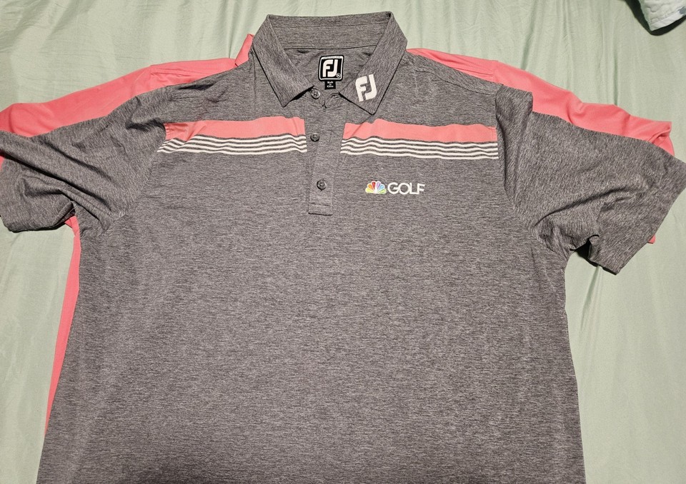 Lot of 3 FootJoy Polo Shirt Mens X-Large NBC Golf Channel Tour Issue | eBay