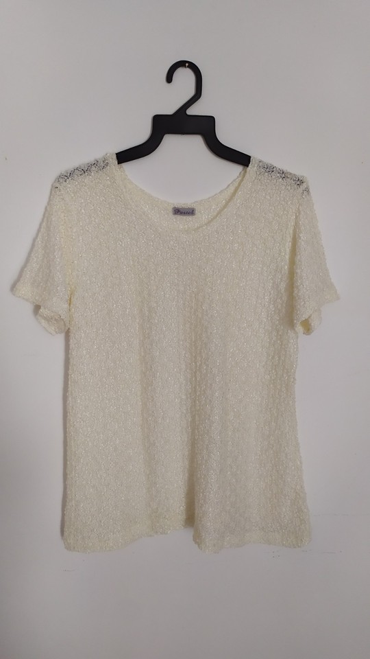 Pastel unique T-Shirt. Soft for touch fabric-interesting texture. Size ...