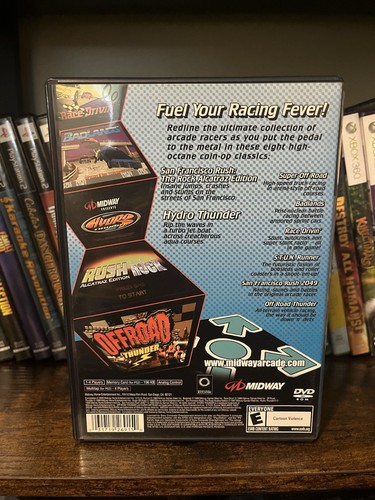 Midway Arcade Treasures 3 PS2 (Sony PlayStation 2, 2005) Complete CIB ...