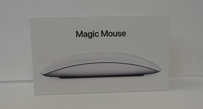 Apple Magic Mouse Lightning Port | White/Silver A1657 MK2E3AM/A | Used ...