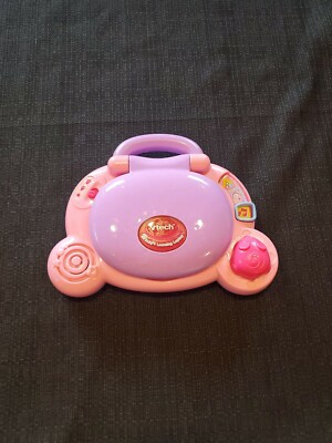Pink Vtech Baby's Learning Laptop Teach Colors Shapes Plus FREE ...
