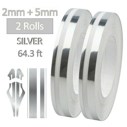 Stripe Stickers Scratch-Resistant Streamline Double Line Tape Decal ...