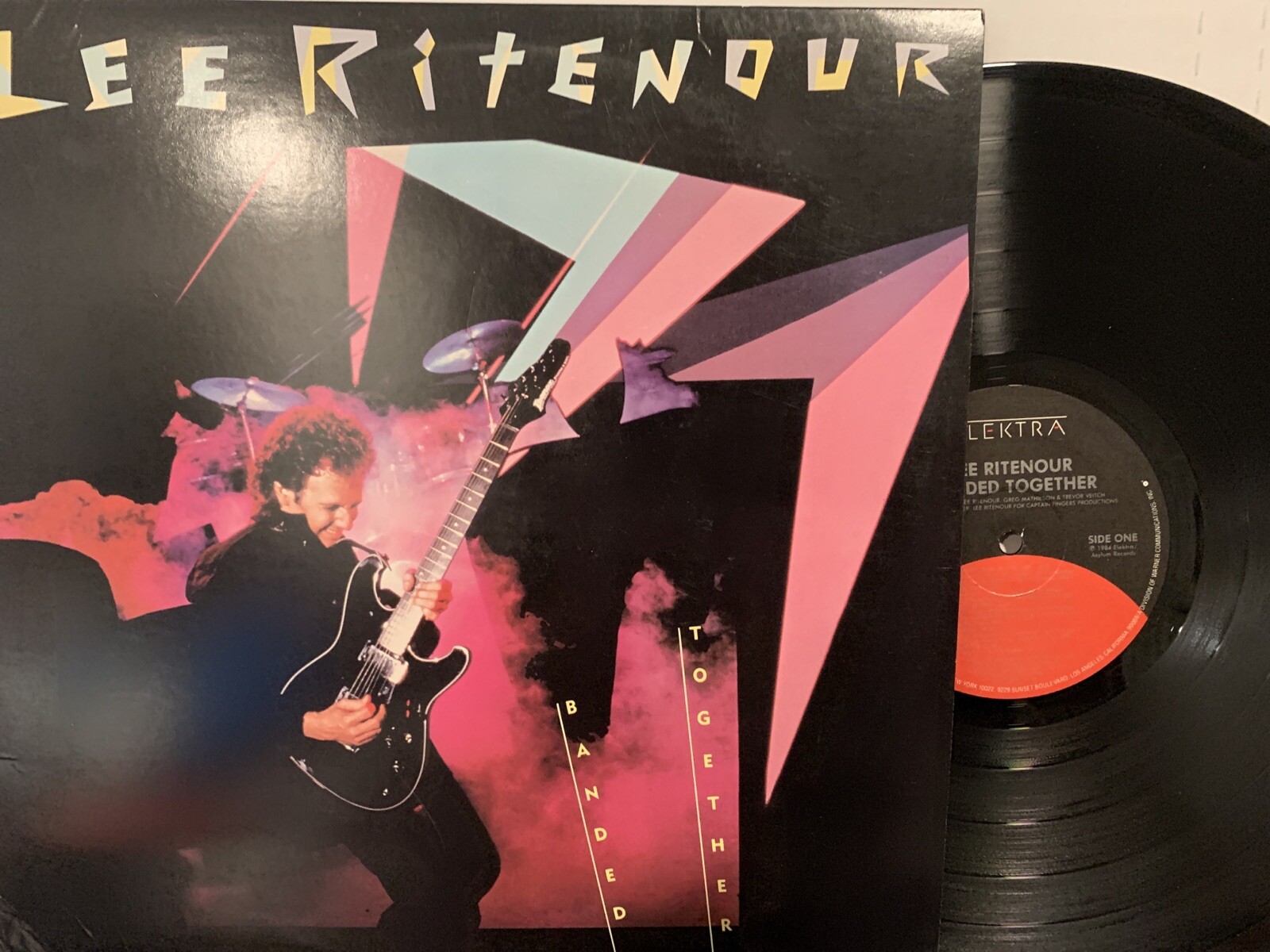 Lee Ritenour ‎– Banded Together LP 1984 Elektra ‎– 960 358-1 NM | eBay