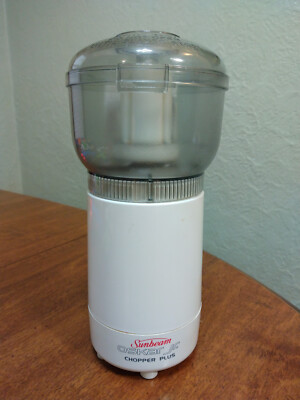 Sunbeam Oskar Jr Chopper Plus Mincer Vegetable Mini Kitchen Food ...