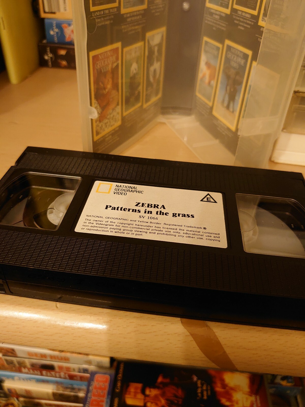NATIONAL GEOGRAPHIC VIDEO ( ZEBRA: PATTERNS IN THE GRASS VHS) | eBay