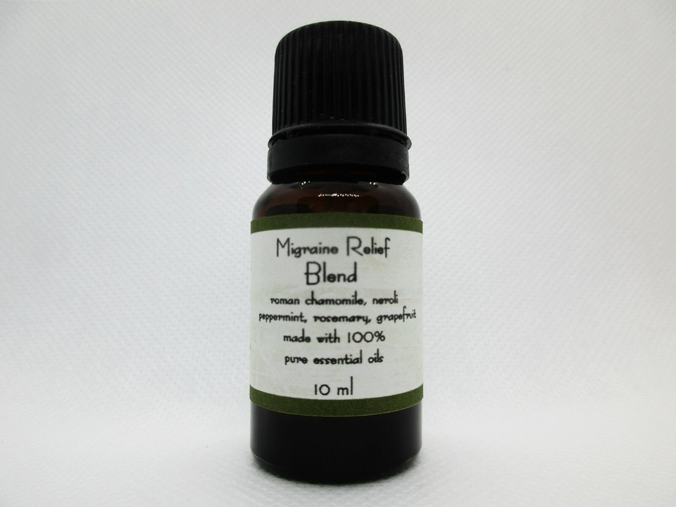 Migraine Relief Essential Oil Blend 100% Pure Therapeutic Grade ...