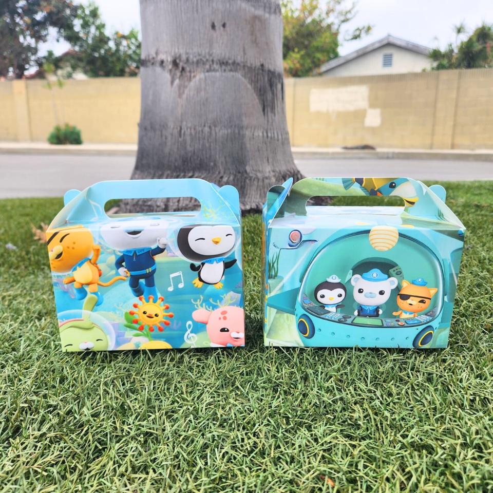 OCTONAUTS giftbox box birthday party supplies favor centerpiece ...