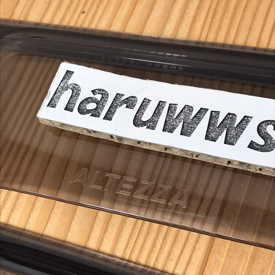 Genuine Toyota 01-05 Altezza Lexus IS300 IS200 Window Visors Rain ...