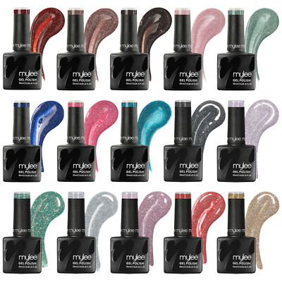 Mylee Spotlight Gel Polish Reflective Nail Colours UV LED Nail Art ...