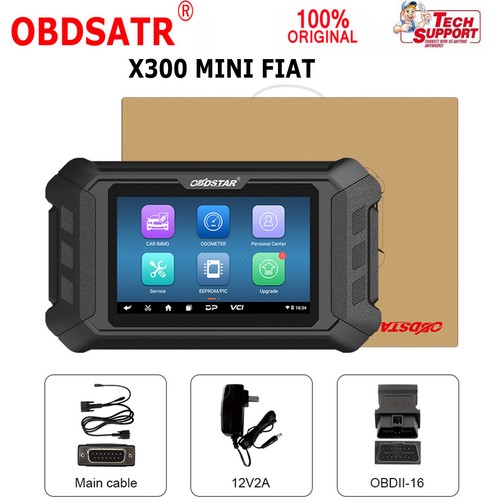 OBDSTAR X300 MINI For FIAT Diagnostic Tool Pr0grammer Immo Od0meter Oil ...