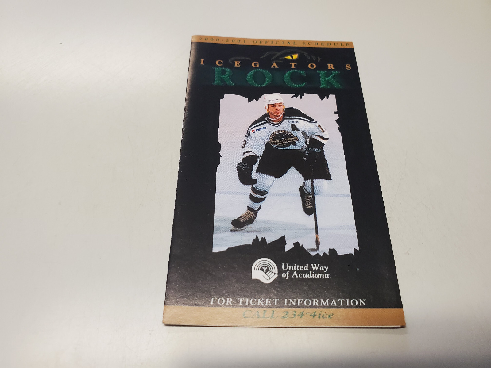 JS15 Louisiana IceGators 2000/01 Minor Hockey Pocket Schedule - Miller ...