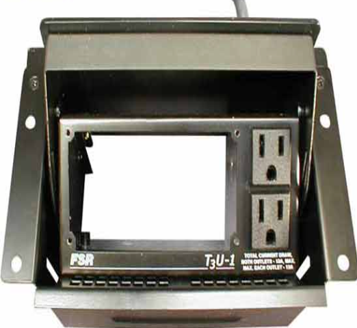 FSR T3U-1-BLK Tilt Up Table Top Box with Cover Black 17201 New in Box ...