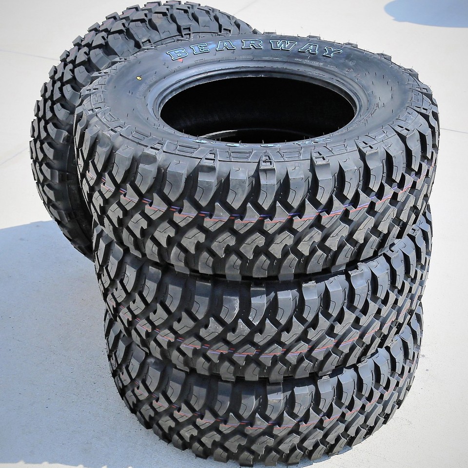 Bearway M866 LT235/70R16 Load D 8 Ply MT M/T Mud Tire | Radial Ply ...