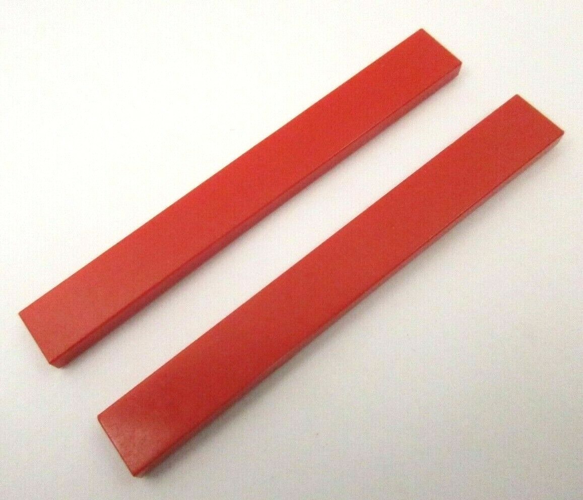 LEGO x2 Red Tile 1x8 Réf 4162 | eBay UK