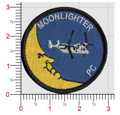 MARINE CORPS VMM-764 MOONLIGHTER PC HOOK & LOOP EMBROIDERED PATCH | eBay