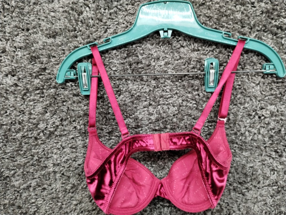 Cacique Bra Women 34B Red Push Up Padded Underwired VTG | eBay